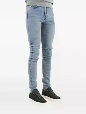 FLANEUR Destroyer Skinny Jeans - Blue