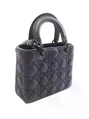 Dior 2000-2026 Small Lambskin Cannage Lady Satchel