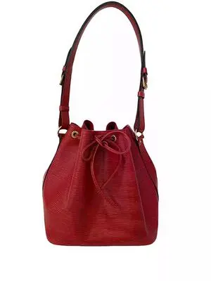 LOUIS VUITTON 1994 Epi Petit Noe Bucket Bag - Red
