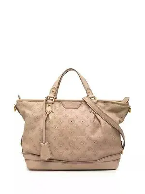 LOUIS VUITTON 2011 Monogram Mahina Stellar Pm Satchel - Neutrals