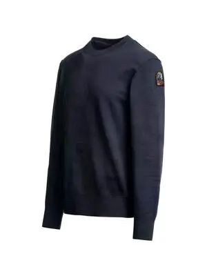 PARAJUMPERS Basic Braw Logo-patch Sweater