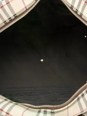 Burberry 2000-2017 House Check Canvas Boston Bag