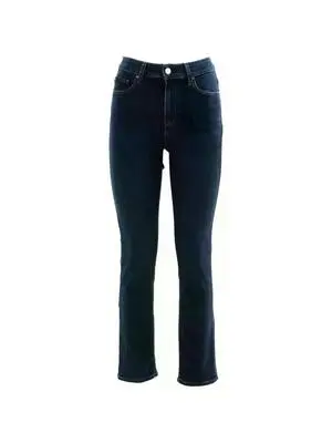 Paige Belt-loop Straight-leg Jeans