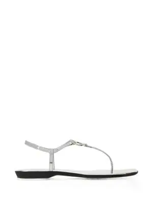 Gucci Thong Sandals With Interlocking G