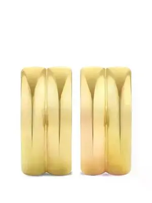DINNY HALL Iceni Warrior Huggie Hoop Earrings - Gold