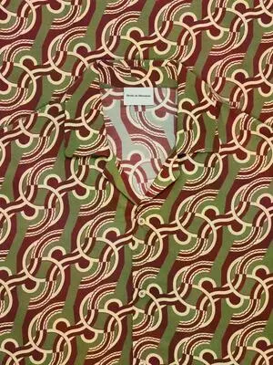 Drole De Monsieur Chain-link Monogram-print Shirt