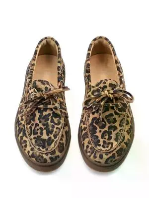 COPENHAGEN  Cph160 Leopard-print Loafers