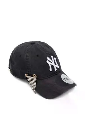 ANOTHER CHANCE Crystal-embellished Logo-embroidered Cap