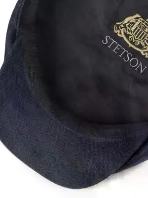 Stetson Herringbone Wool Flat Cap
