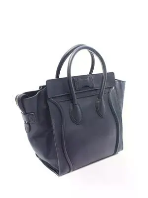 Celine 2010-2026 Mini Leather Luggage Tote Bag