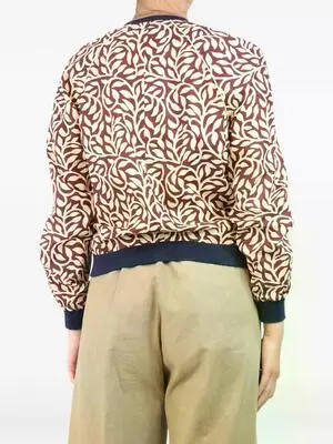 Soeur Foliage-print Bomber Jacket