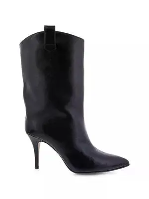 TORAL SHOES Pointed-toe Pull-on Boots - Black