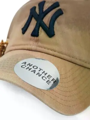 ANOTHER CHANCE Crystal-embellished Logo-embroidered Cap