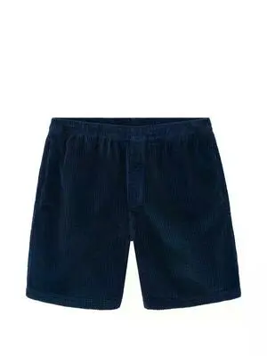 American Vintage Padow Corduroy Shorts - Blue