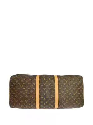 LOUIS VUITTON 1996 Monogram Keepall Bandouliere 60 Luggage Bag