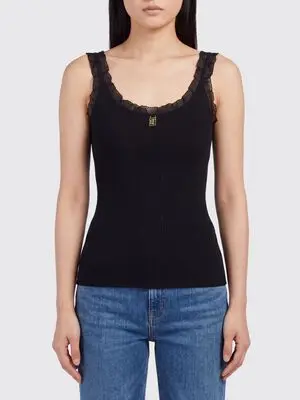 Elisabetta Franchi Top Colour - Black