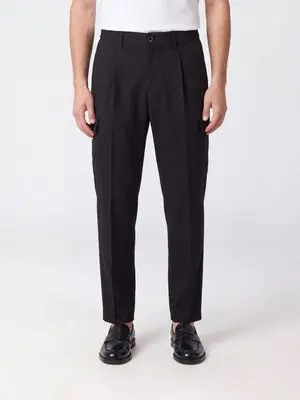 Herno Straight-leg Cargo Pants In Technical Fabric With Mid-rise Waist - Charcoal