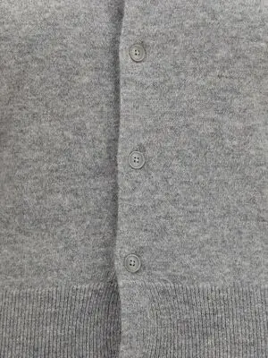 Extreme Cashmere V-neck Cardigan In 100% Cashmere - Grey
