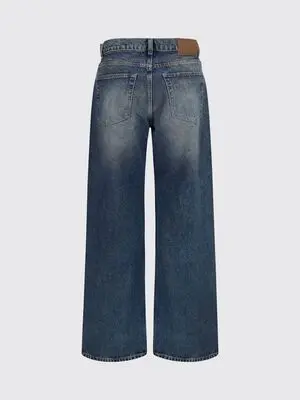 Our Legacy Full Cut High-waisted Straight Leg Cotton Jeans
