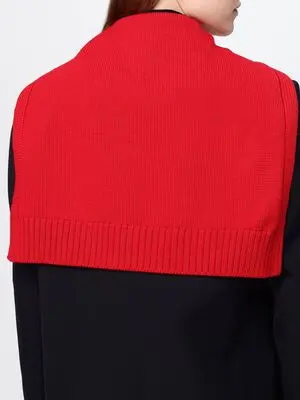 Loewe Wool Double-breasted Knee-length Coat With Sailor Collar