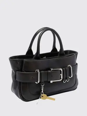 OSOI Brocle Smooth Leather Handbag With Buckle Detail And Removable Strap - Brown