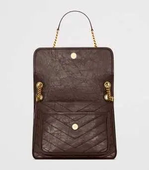 Saint Laurent Medium Leather Niki Shoulder Bag