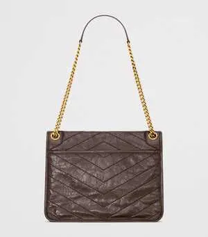 Saint Laurent Medium Leather Niki Shoulder Bag