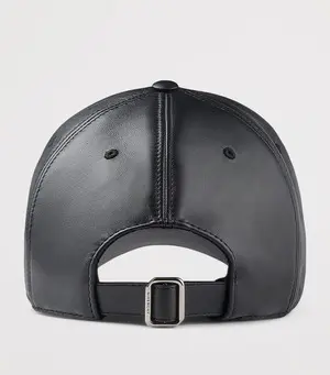 Givenchy Lambskin Logo Baseball Cap