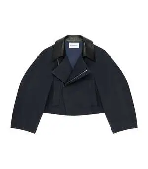 GIVENCHY Cotton-wool Cropped Jacket