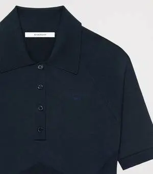 Givenchy Knitted Mini Polo Dress