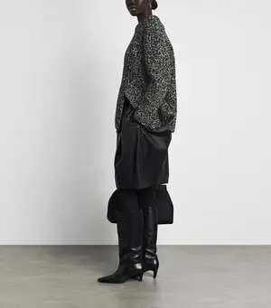 TOTEME Wool-silk Flecked Sweater