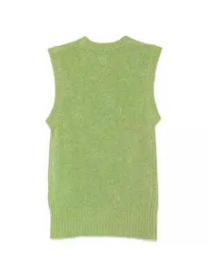 DANIELE FIESOLI Crew Neck Knitted Vest