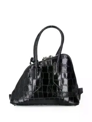 Attico Croc-embossed Leather Tote Bag