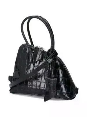 Attico Croc-embossed Leather Tote Bag