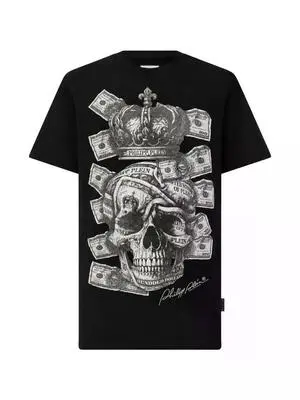 Philipp Plein Skull-print T-shirt - Black