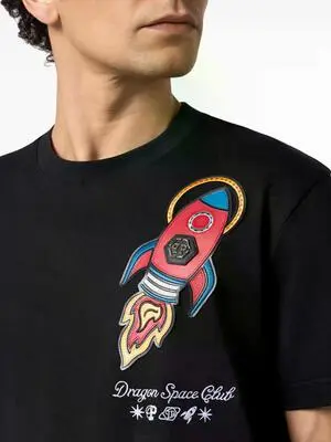 Philipp Plein Rocket-patch T-shirt