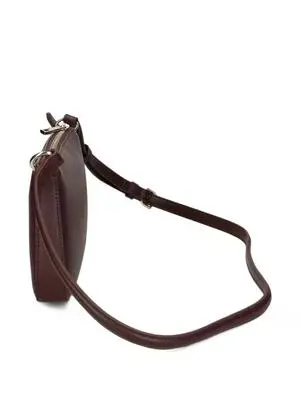 Lacoste Small Champs-élysées Logo-print Leather Cross-body Bag - Red