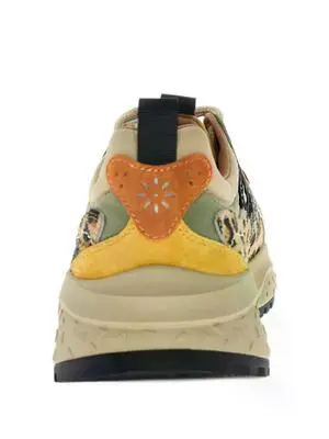 FLOWER MOUNTAIN Solin Leopard-print Sneakers