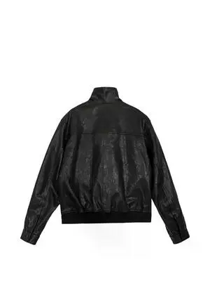 Auralee High-neck Leather Jacket