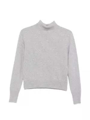 DANIELE FIESOLI Roll-neck Cashmere-blend Sweater - Grey