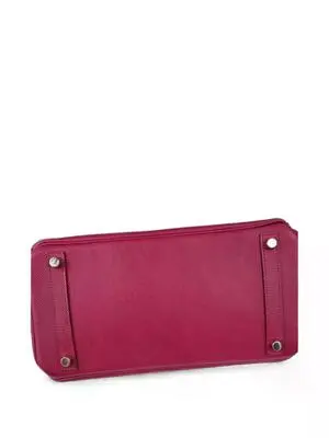 Hermès 2010 30 Birkin Epsom Leather Tote Bag - Red