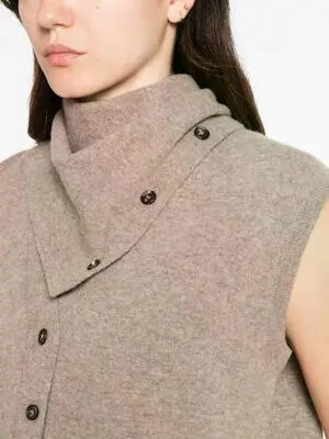 Sú Button-up Wool Gilet