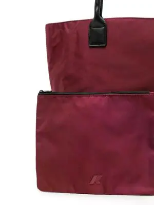 K-WAY Amabelle Logo-patch Tote Bag