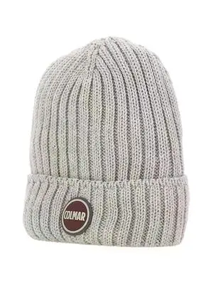 COLMAR Ribbed-knit Beanie Hat - Grey