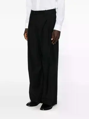 TONYWACK Pleated Wide-leg Trousers