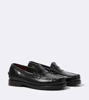 Visvim Fabro-folk Leather Penny Loafers