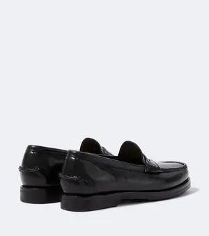 Visvim Fabro-folk Leather Penny Loafers