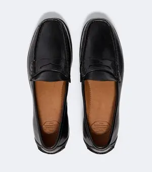 Visvim Fabro-folk Leather Penny Loafers
