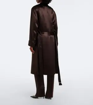 TOM FORD Silk Satin Wide-leg Pants
