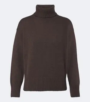 Eleventy Cashmere Turtleneck Sweater - Brown